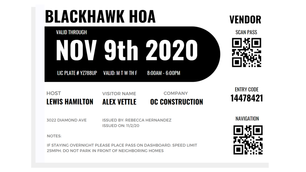 A Fully Integrated Gated Community Remote Visitor Management System Proptia